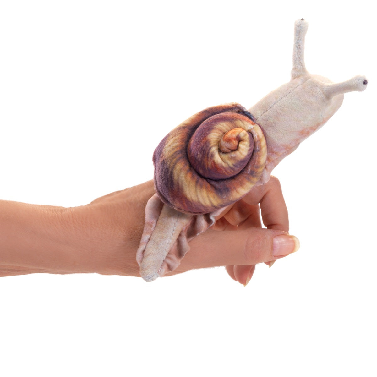 Folkmanis Mini Snail Finger Puppet — Nurtured