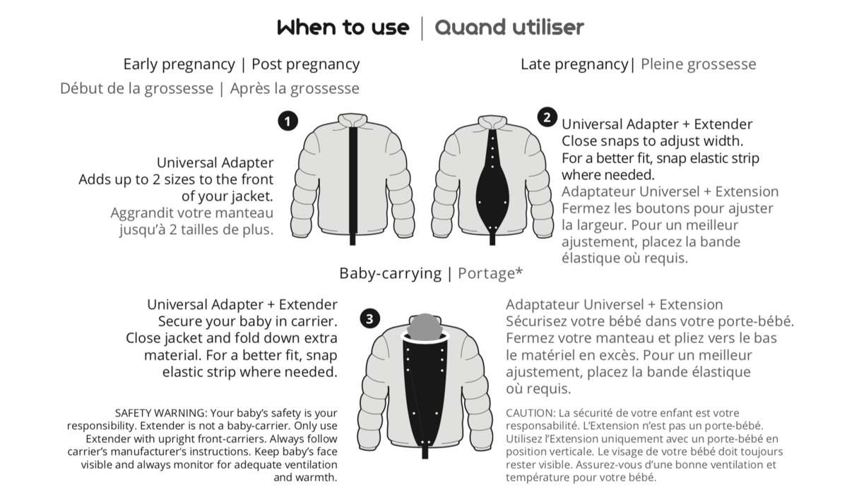 Make My Belly Fit – Universal Jacket Extender — Nurtured