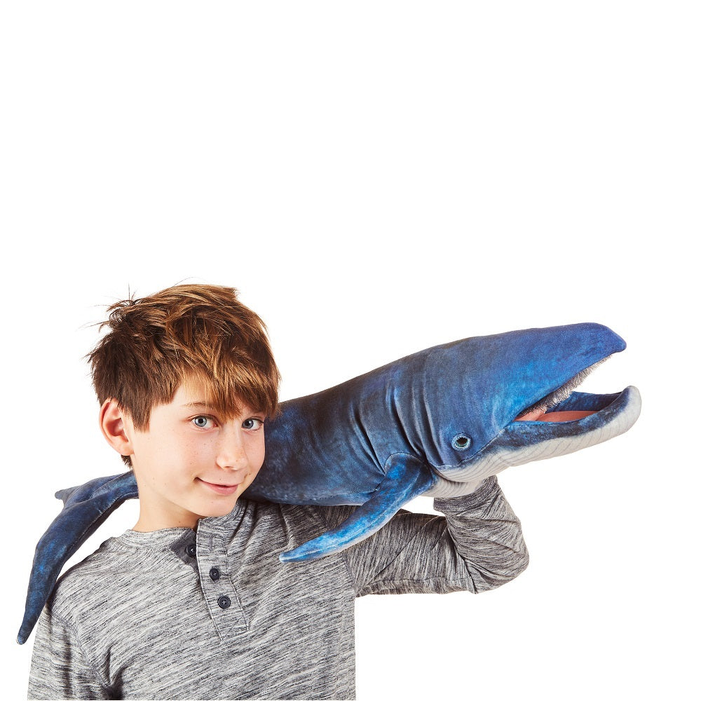 Blue Whale Puppet by Folkmanis | Nurtured