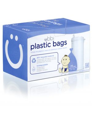 Ubbi Logo Ubbi Ubbi X Babylist Matte Steel Diaper Pail Matte White